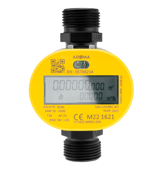 Axioma Smart Ultrasonic Water Meter QALCOSONIC W1 IPSH SDN BHD